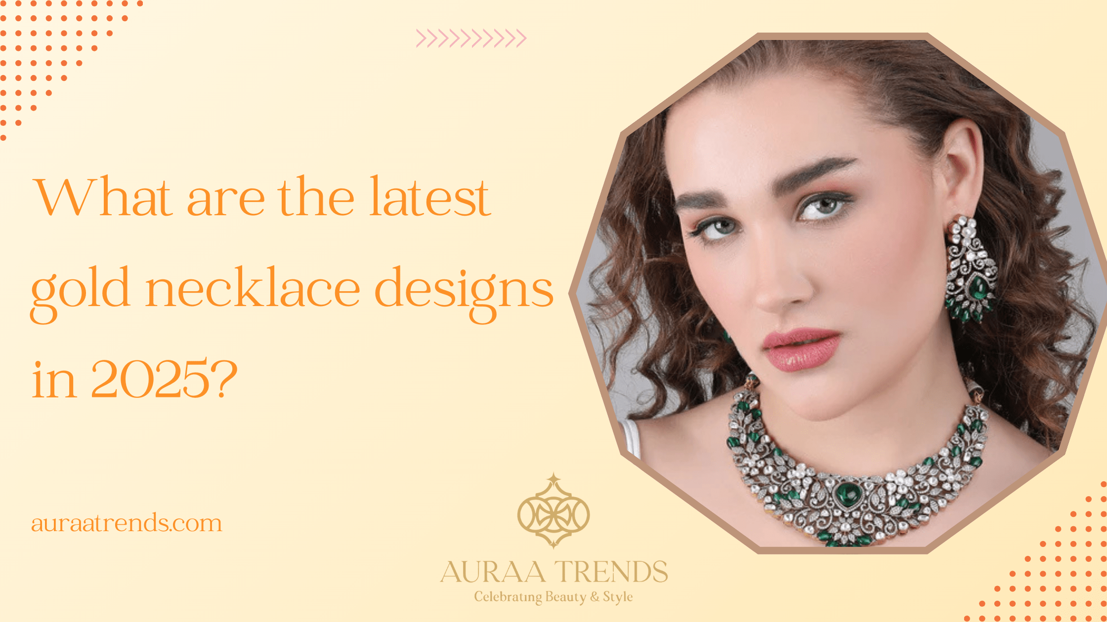 Latest Gold Necklace Design in 2025 – Auraa Trends